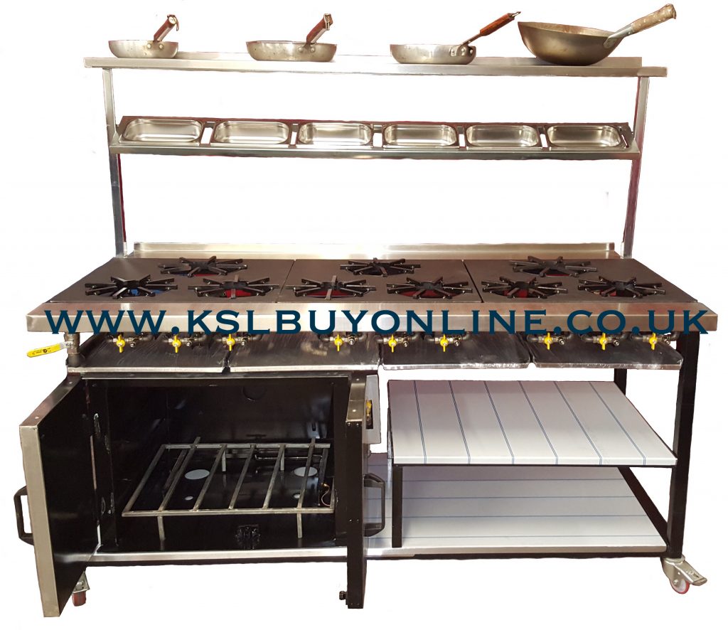 9 Burner Commercial Cooker | Commercial cookers, Tandoori ovens ...
